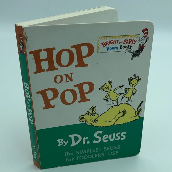 Dr. Seuss | Other | Vintage Dr Seuss Hop On Pop Cardboard Book | Poshmark
